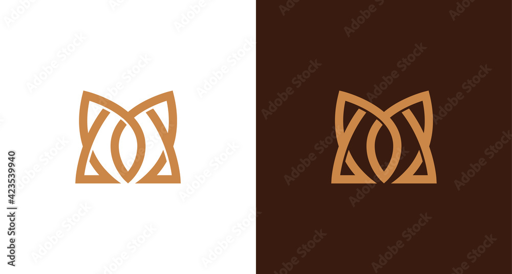 Sharp, classy and luxury letter M monogram logo Stock Vector | Adobe Stock