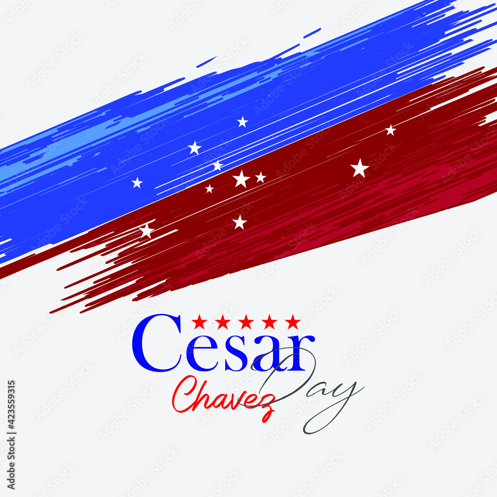 Cesar Chavez Day. March 31. Holiday concept. Template for background ...