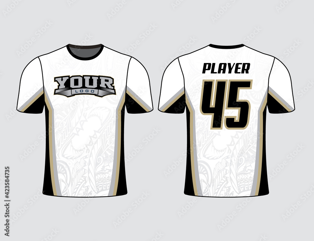 Sports gear template and mockup perfect for all sports team uniforms ...