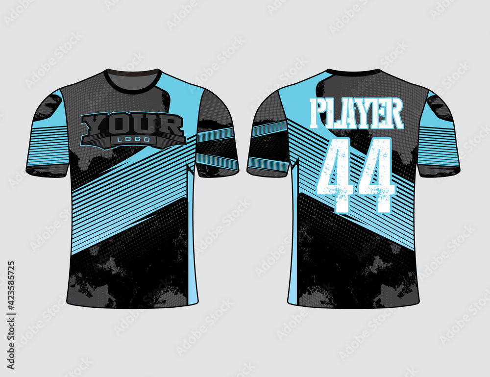 Sports gear template and mockup perfect for all sports team uniforms ...