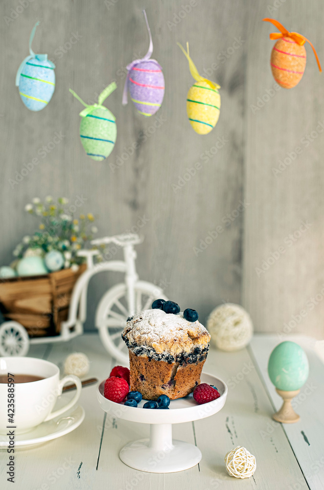 Easter is the bright and kind holiday with the spring breath. Eggs ...