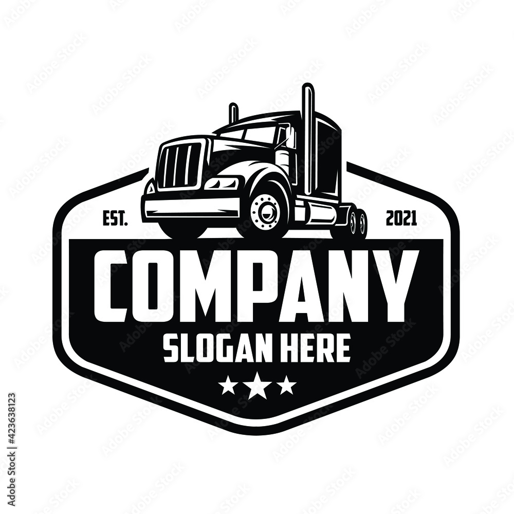 Trucking Logo. Trucking Company Logo Design. Premium Logo Vector ...