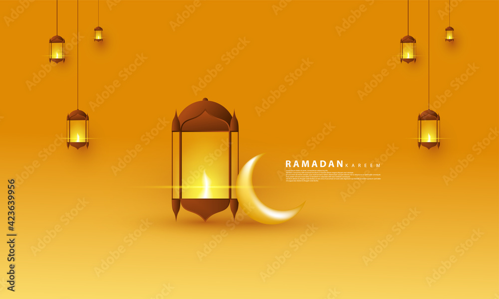 Islamic background, suitable for Islamic days or the holy month of ...