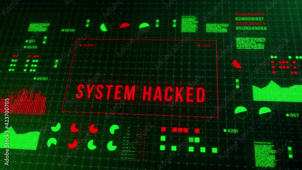 System hack security breach computer hacking warning message hacked ... System hack security breach computer hacking warning message hacked ...