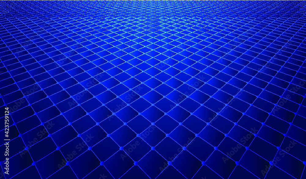 Point and line polygons form the dark blue texture background Stock ...