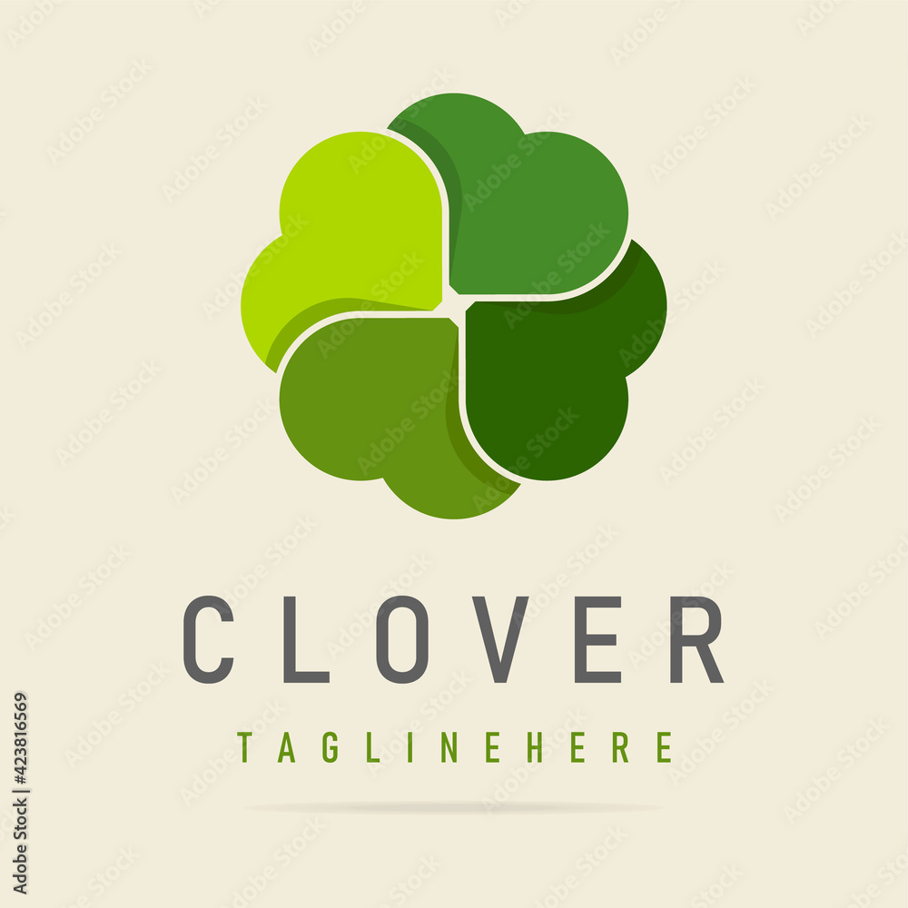 Clover Logo Design