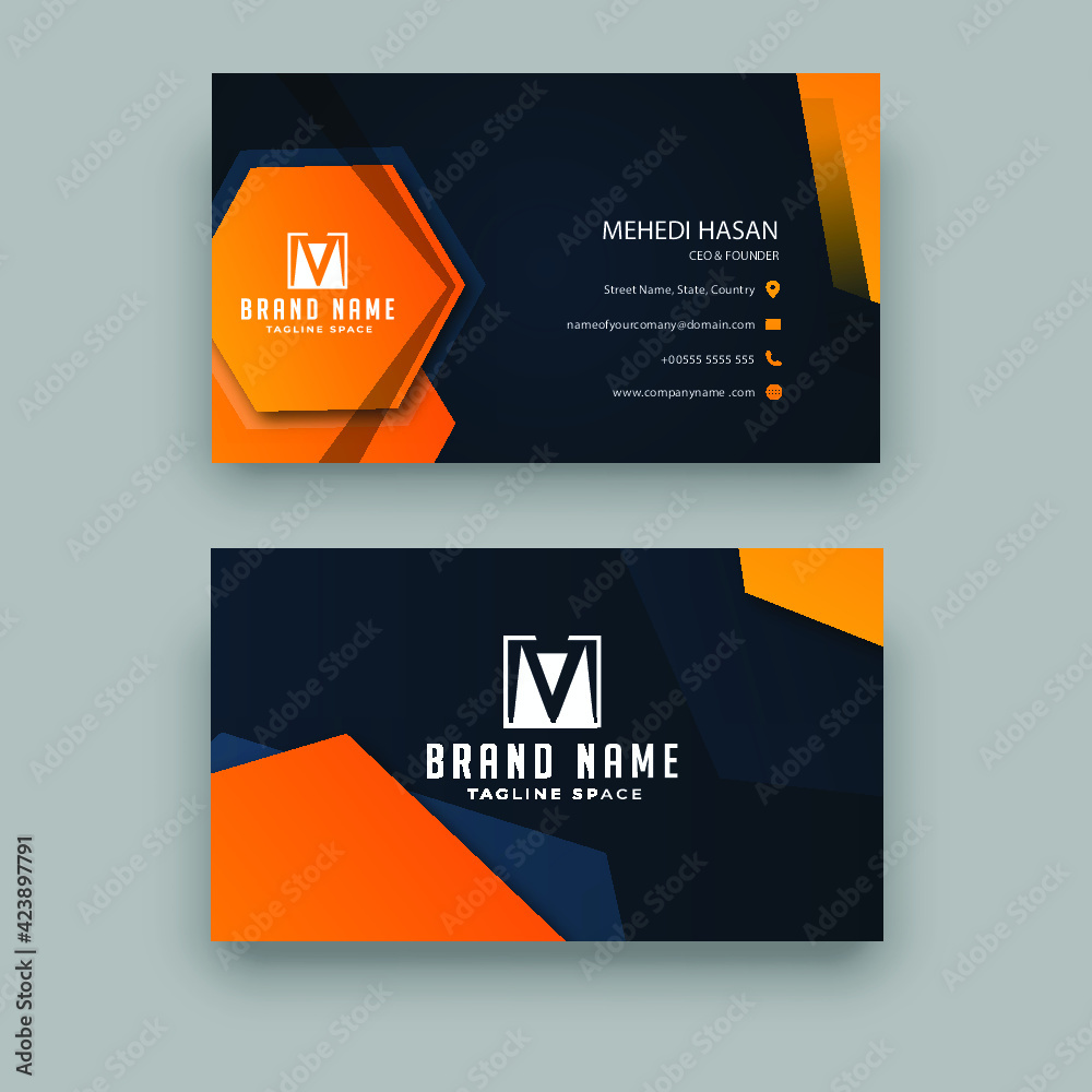 visiting card red, real estate visiting card, visiting, business ...