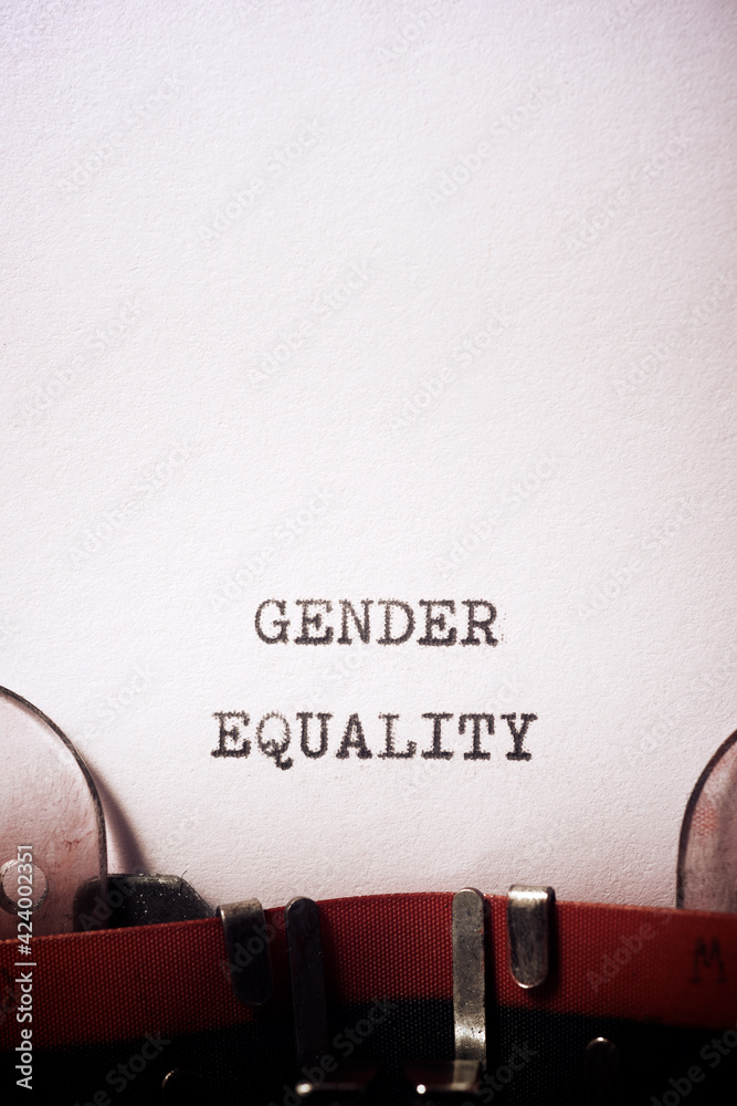 Gender equality concept Stock Photo | Adobe Stock