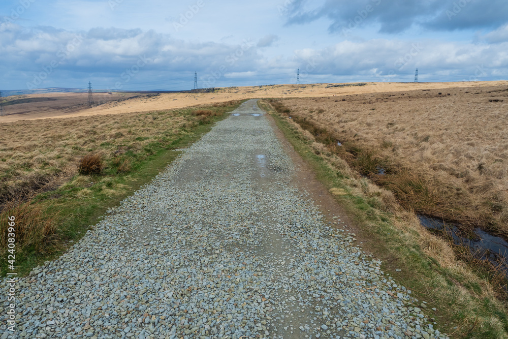 White House to stoodley Pike on the Pennine Way From the White House ...