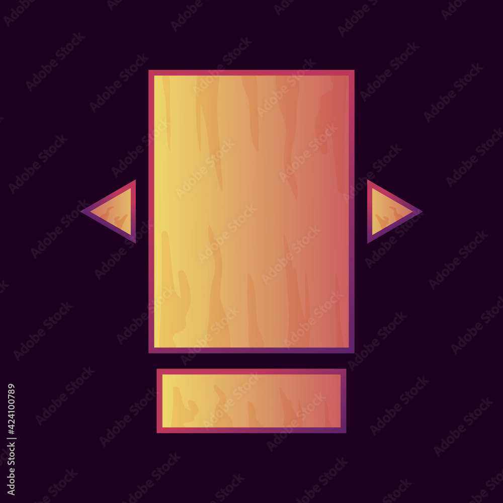 set of old wooden game ui board pop up for gui asset elements vector ... set of old wooden game ui board pop up for gui asset elements vector ...