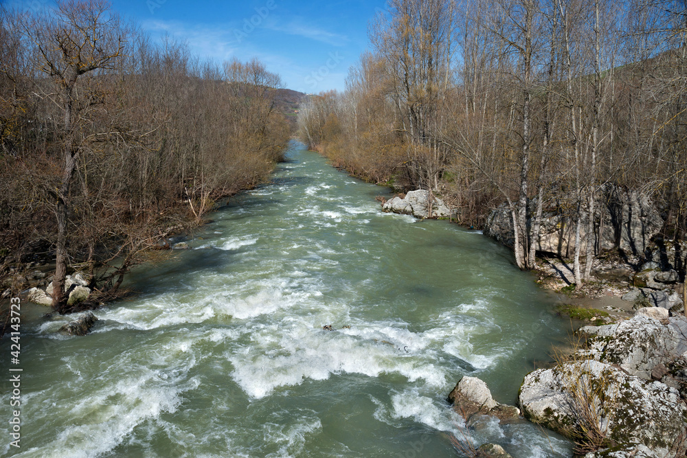 Fiume Biferno Stock-Foto | Adobe Stock