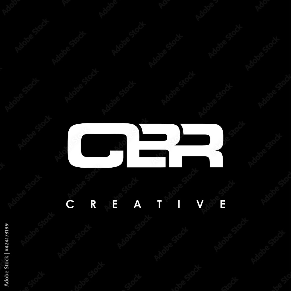 CBR Letter Initial Logo Design Template Vector Illustration Stock ...