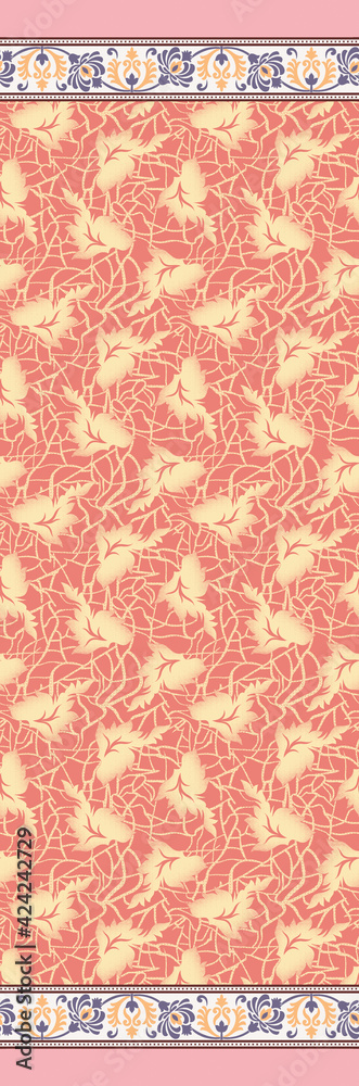 beautiful textile traditional design pattern background Stock ...