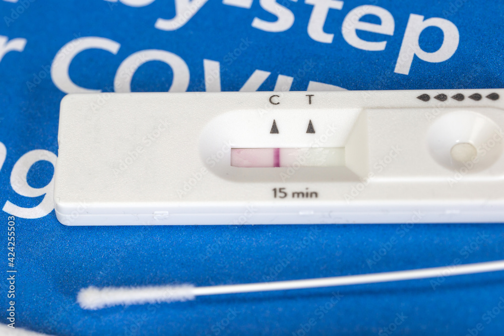 Coronavirus home testing. Self test kit and guide for home testing ...