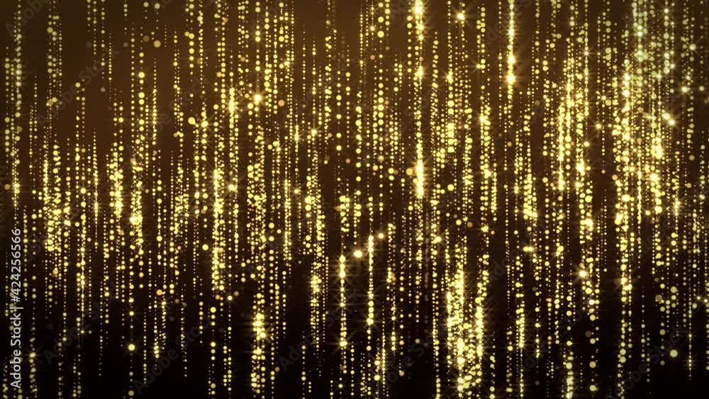 Abstract Creative Golden rays striped pattern Loop shiny texture ...