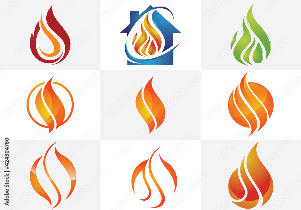 Gas Flame Logo