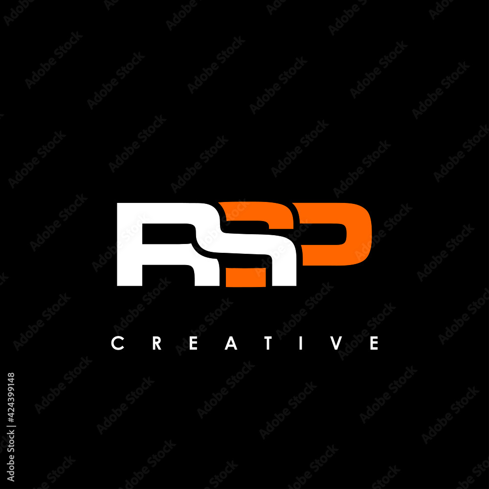 RSP Letter Initial Logo Design Template Vector Illustration Stock ...