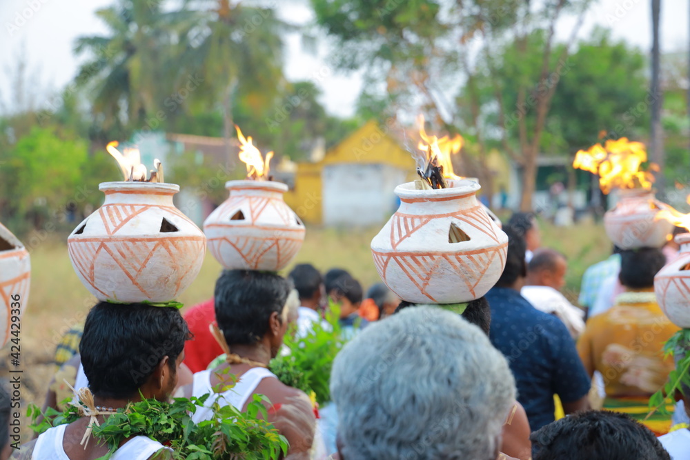 tamilnadu temple culture festivals images Stock Photo | Adobe Stock