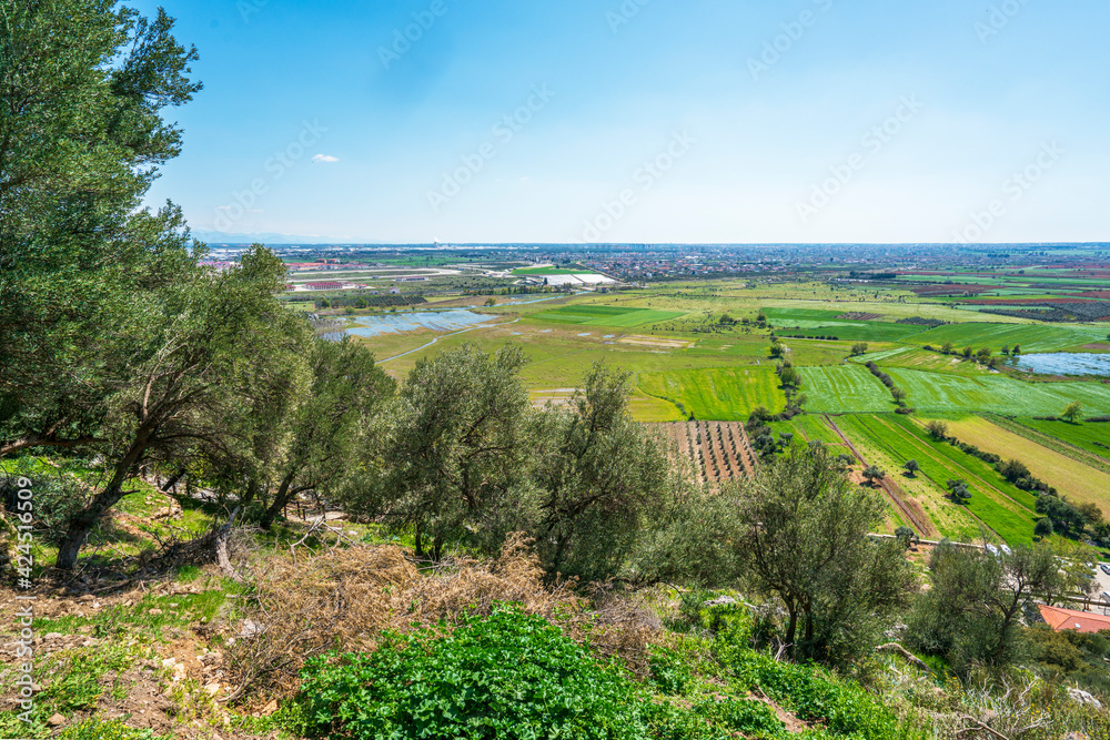 Karain Cave (Karain Mağarası) is a Paleolithic archaeological site ...