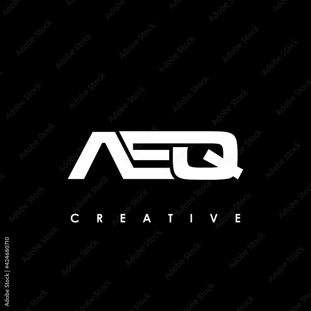 AEQ Letter Initial Logo Design Template Vector Illustration Stock ...