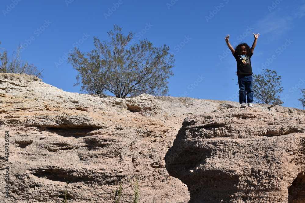 Fearless Child Stock Photo | Adobe Stock