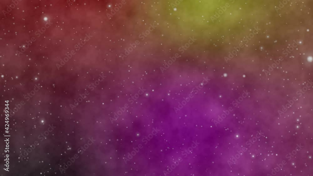 Looped Slowly Moving Star Field Galaxy animation background for ...