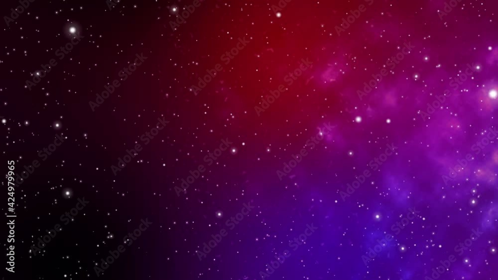 Looped Slowly Moving Star Field Galaxy animation background for ...