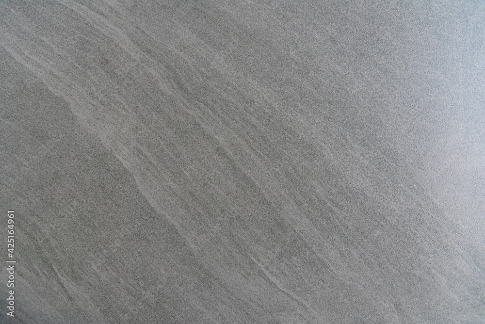 Close up of polished concrete benchtop, counter top with grey gray ...