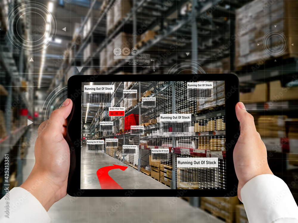 Smart warehouse management system using augmented reality technology to ...