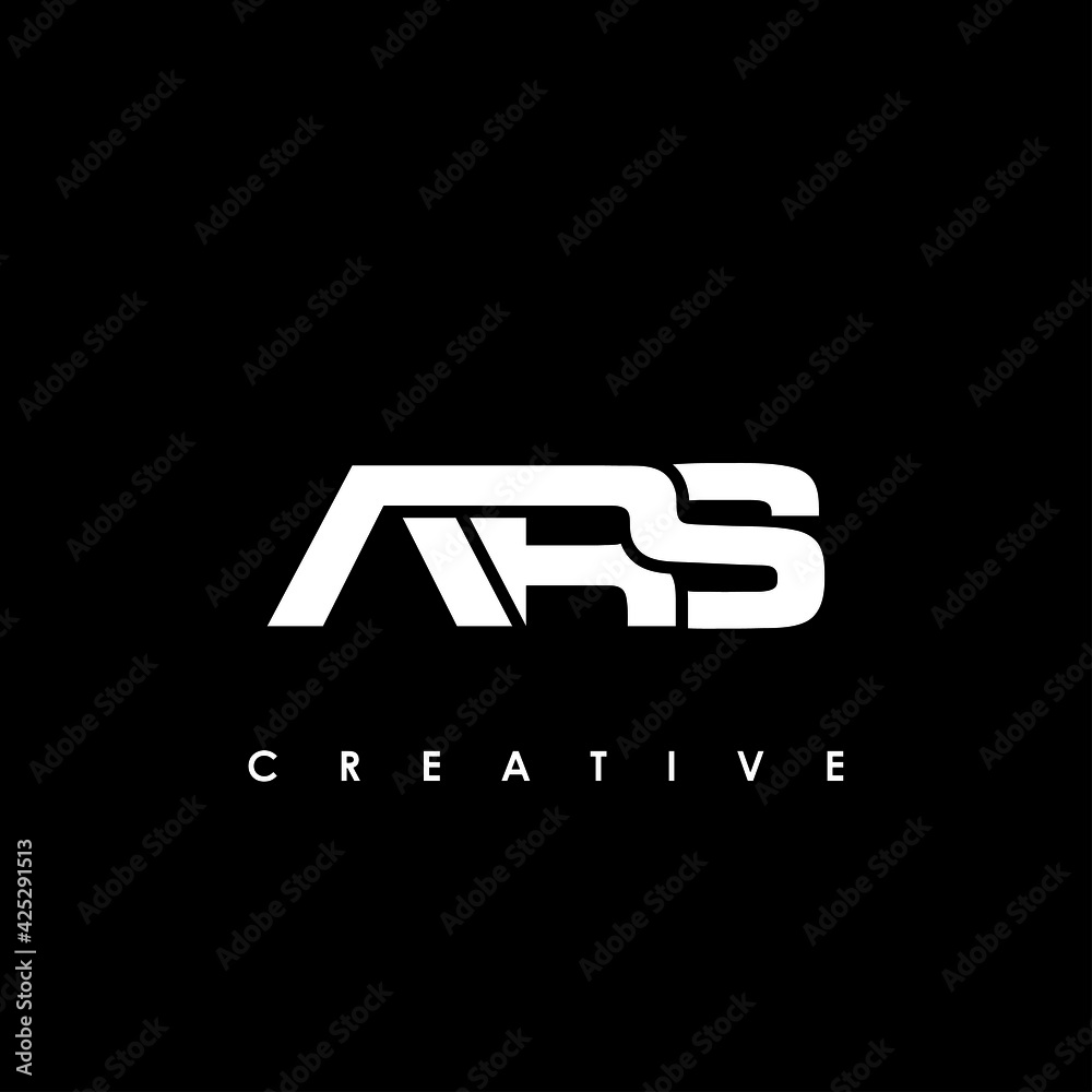 ARS Letter Initial Logo Design Template Vector Illustration Stock ...