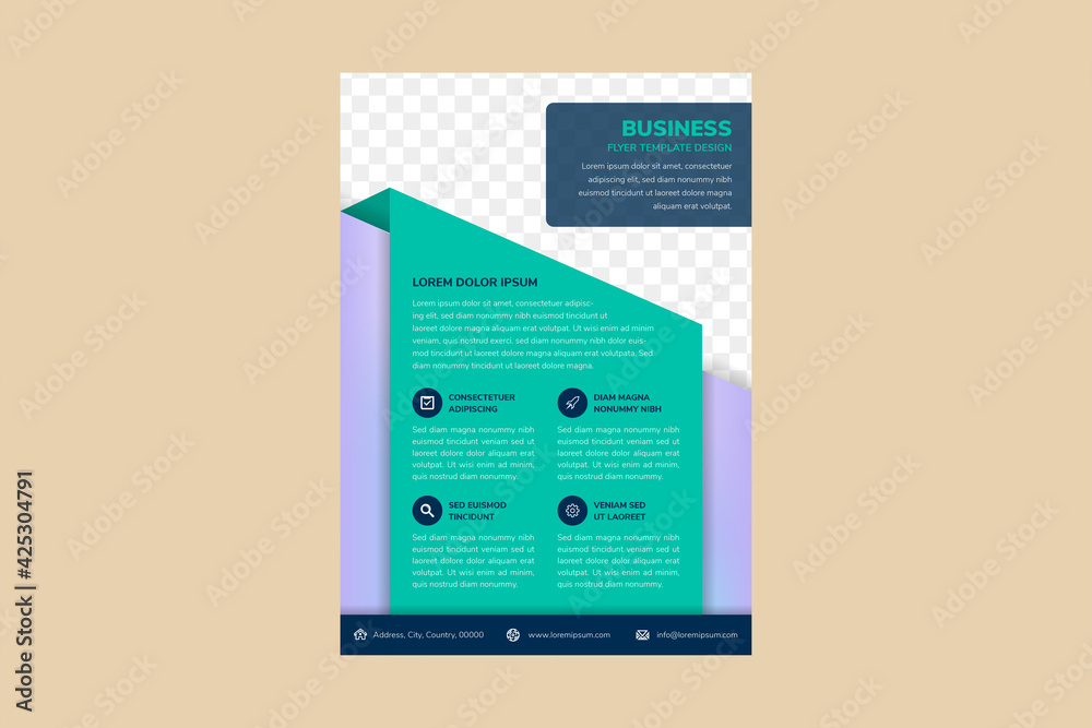 Corporate Business Flyer poster pamphlet brochure cover design layout ...