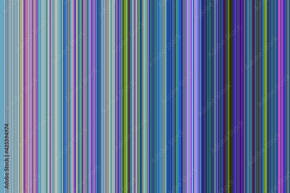 Illustration design for textile pattern or wallpaper. Parallel vertical ...