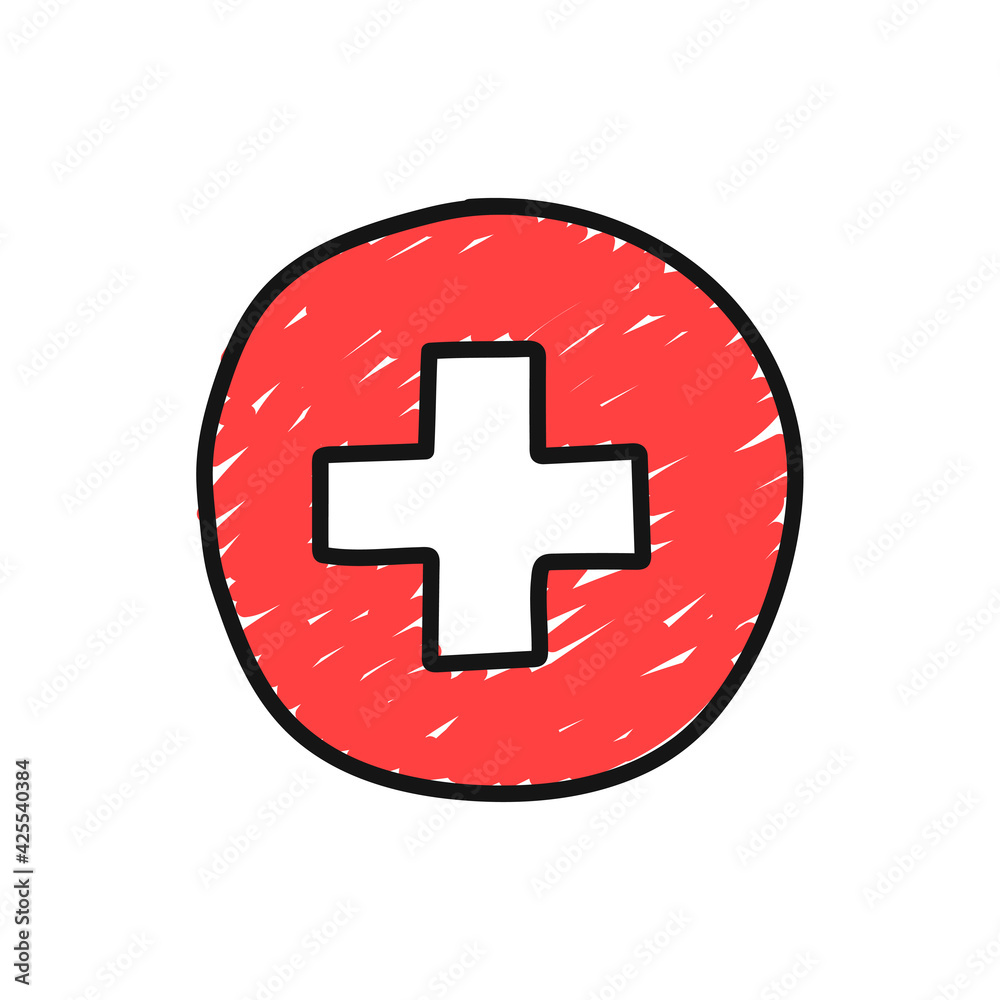 Medical Cross Vector