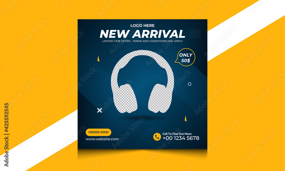 Headphones Facebook Covers