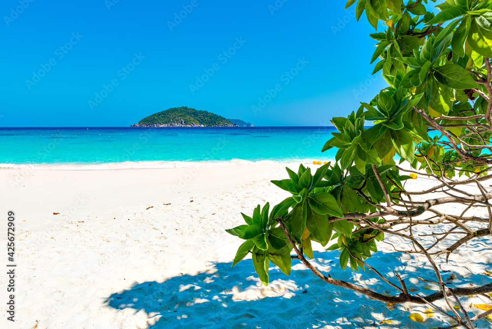 Scenic Seascape View of Ko Miang Island, One of Ko Similan Islands in ...
