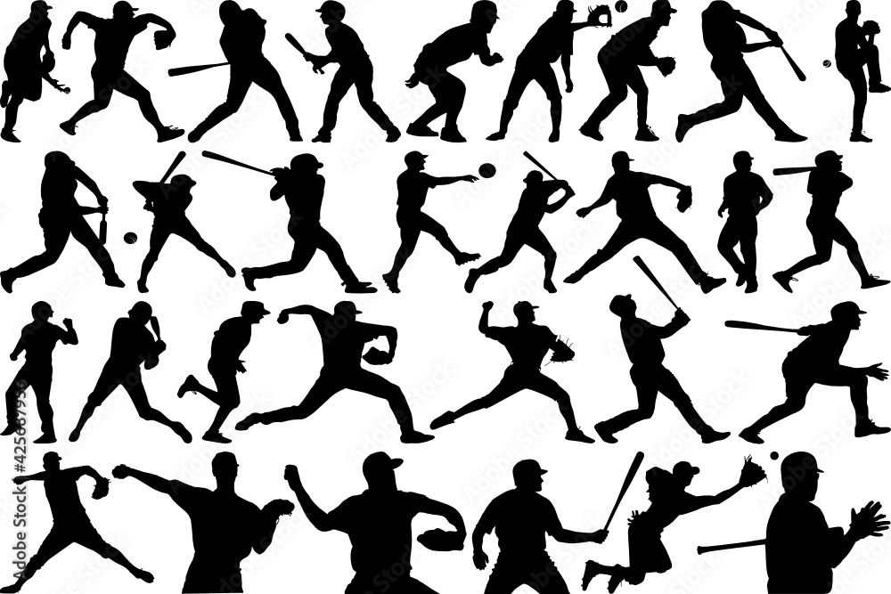 Baseball Player SVG Cut Files | Sports Svg | Softball Svg | Baseball ...