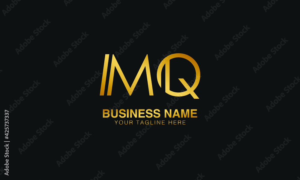 MQ M Q initial logo | initial based abstract modern minimal creative ...