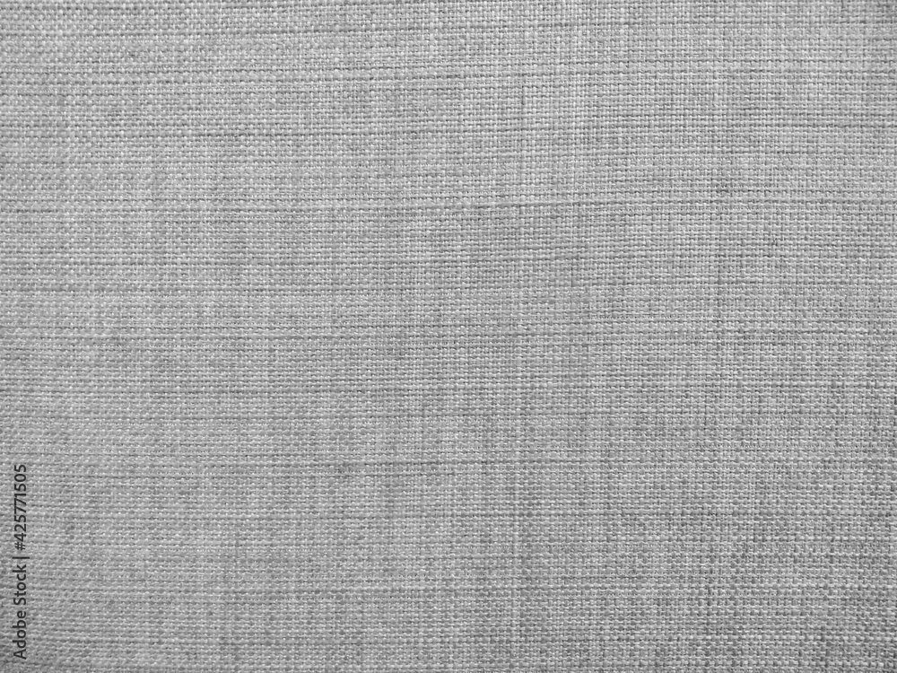 Selective focus of gray textured fabric. Macro shot of gray upholstery ...