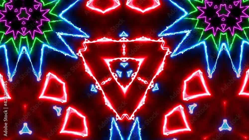 VJ Disco Abstract Background, Colorful Background, 4K Ultra HD ...