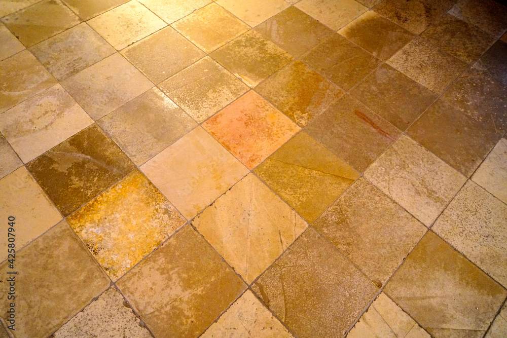 Structure of a stone as a pavement slab or as a brick Stock-Foto ...