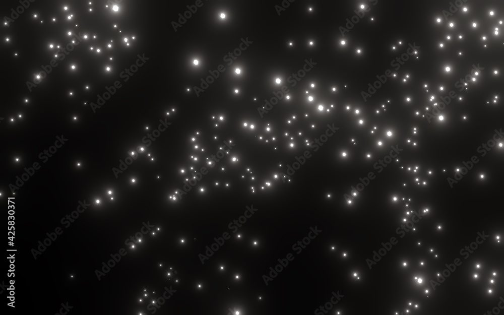 Star universe background. Night shining starry sky background 3d ...