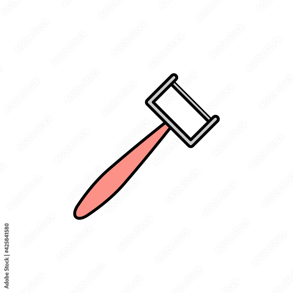 massage tool outline icon. Signs and symbols can be used for web, logo ...