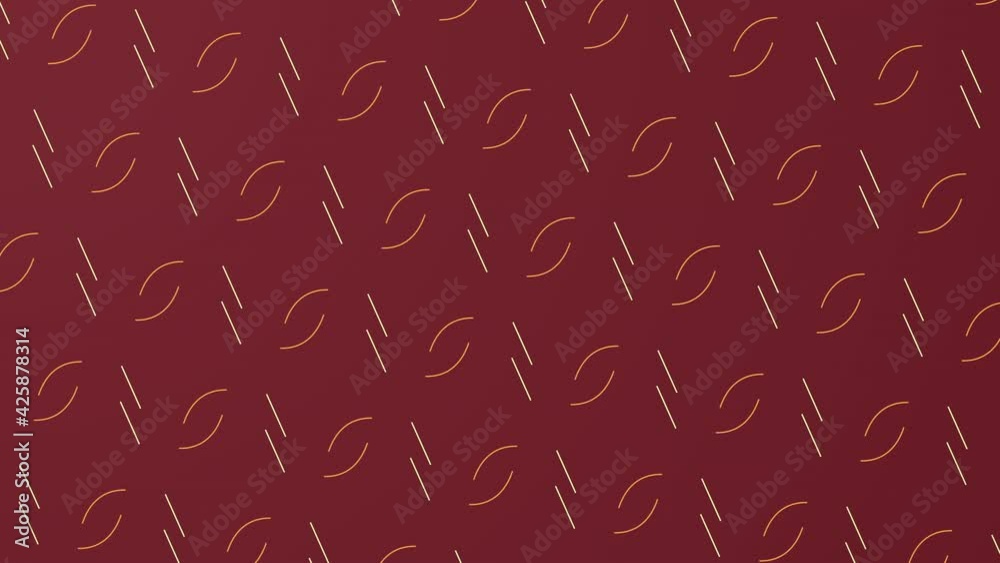 Geometric pattern 4k motion animation where lines and shapes intersect ...