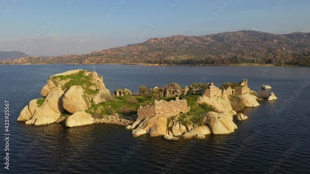 Lake Bafa also known as Lake Çamici and in earlier times the Vafi Sea ...