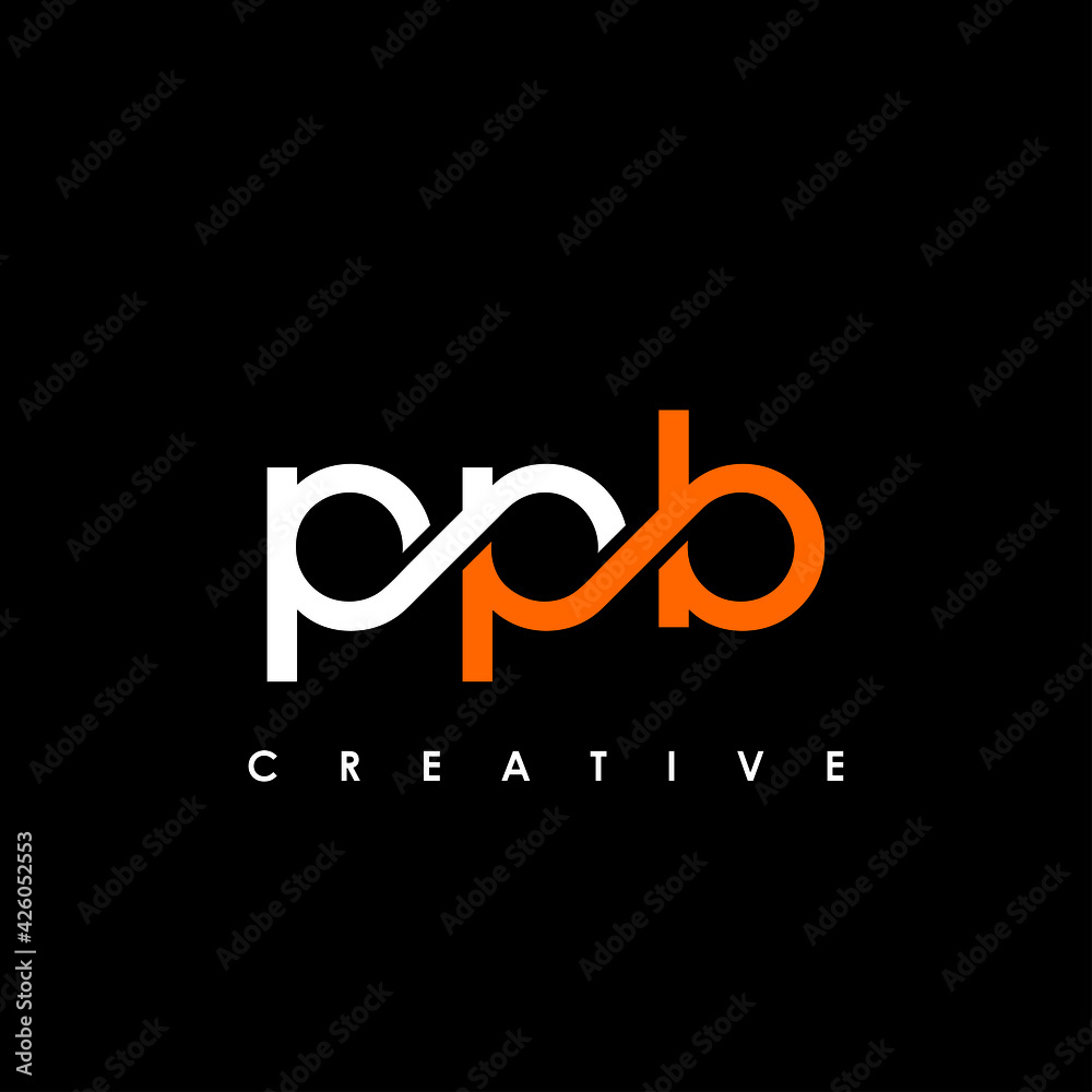 PPB Letter Initial Logo Design Template Vector Illustration Stock ...