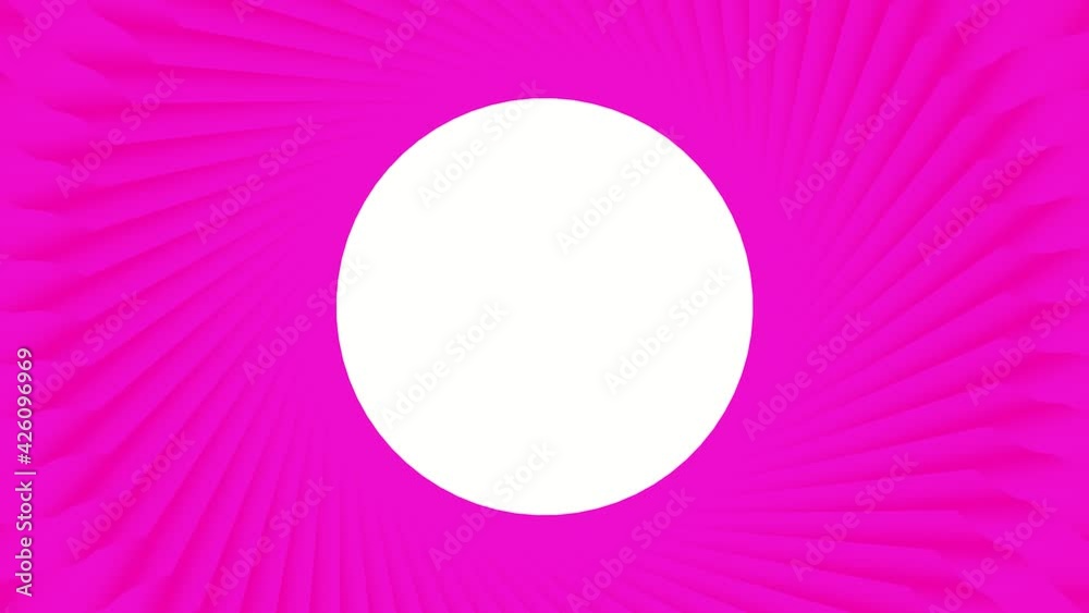 Fiolet rotating abstract pattern of lines and a gradient with a white ...