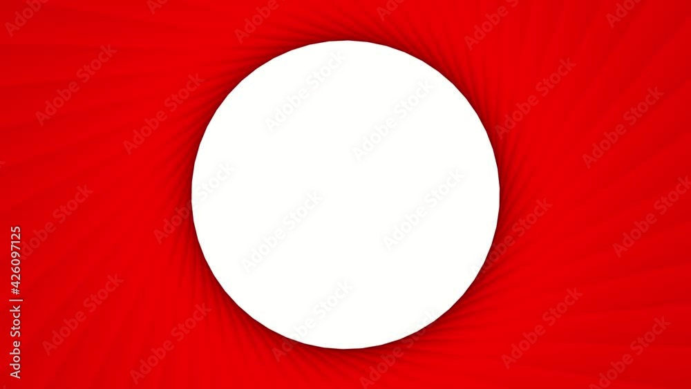 Red rotating abstract pattern of lines and a gradient where there is a ...