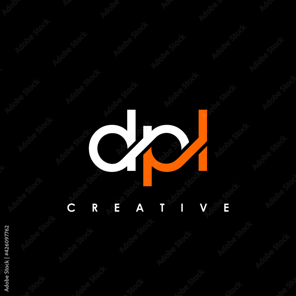 DPL Letter Initial Logo Design Template Vector Illustration Stock ...