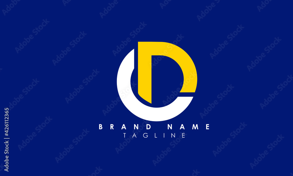 Alphabet letters Initials Monogram logo OD, DO, O and D Stock Vector ...