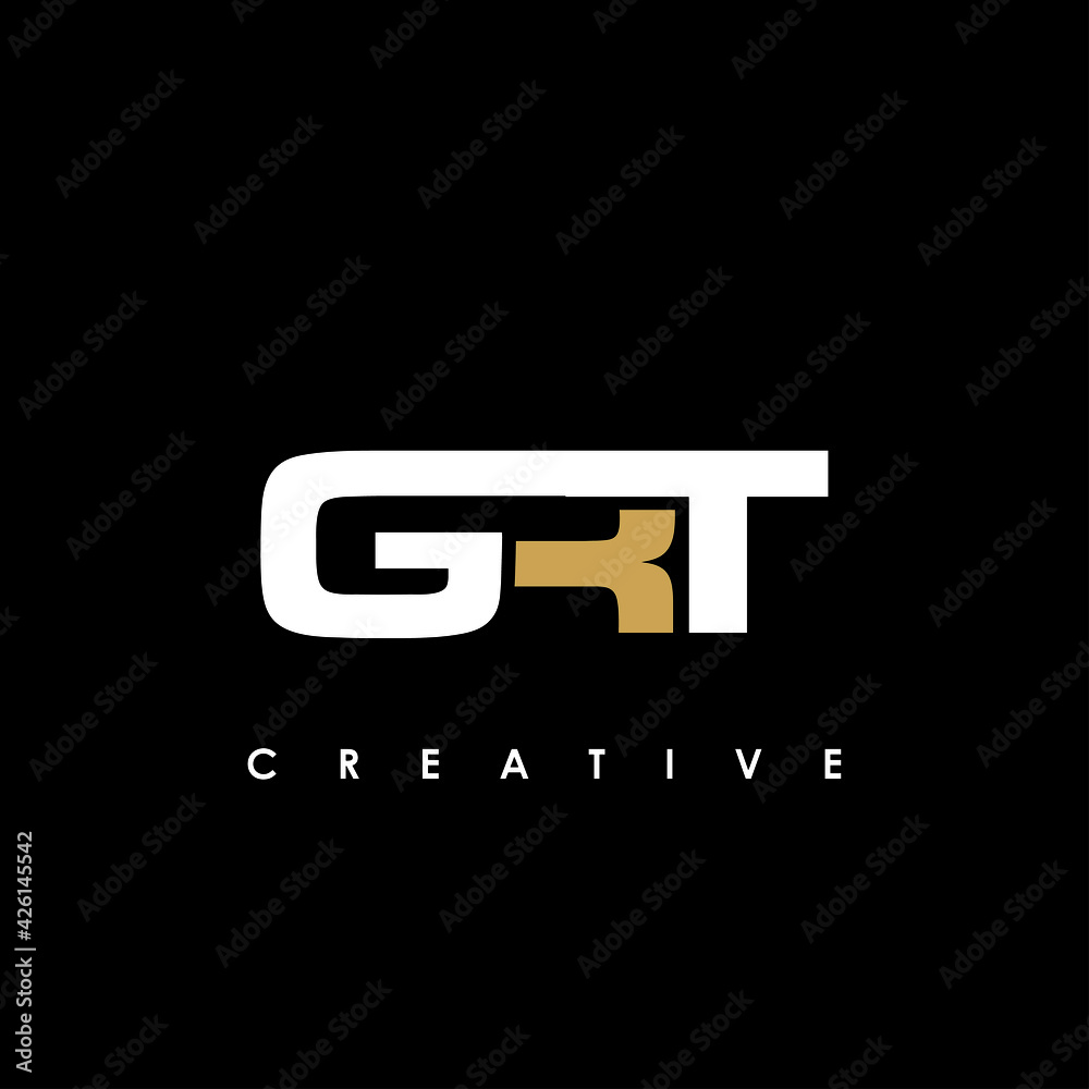 GRT Letter Initial Logo Design Template Vector Illustration Stock ...